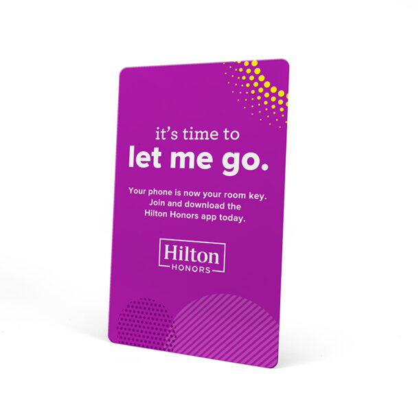 Hilton Honors RFID Key Card – Let Me Go - RFID Hotel